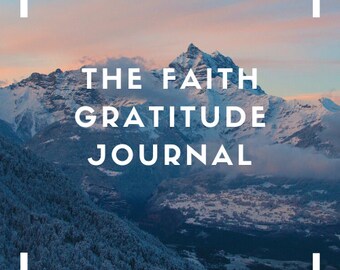 Faith Based Journal Template - Etsy