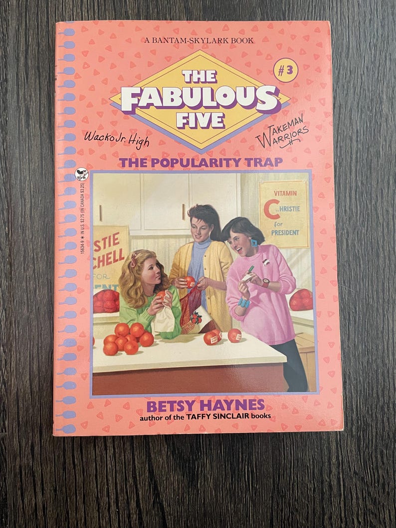 The Fabulous Five 3: the Popularity Trap - Etsy