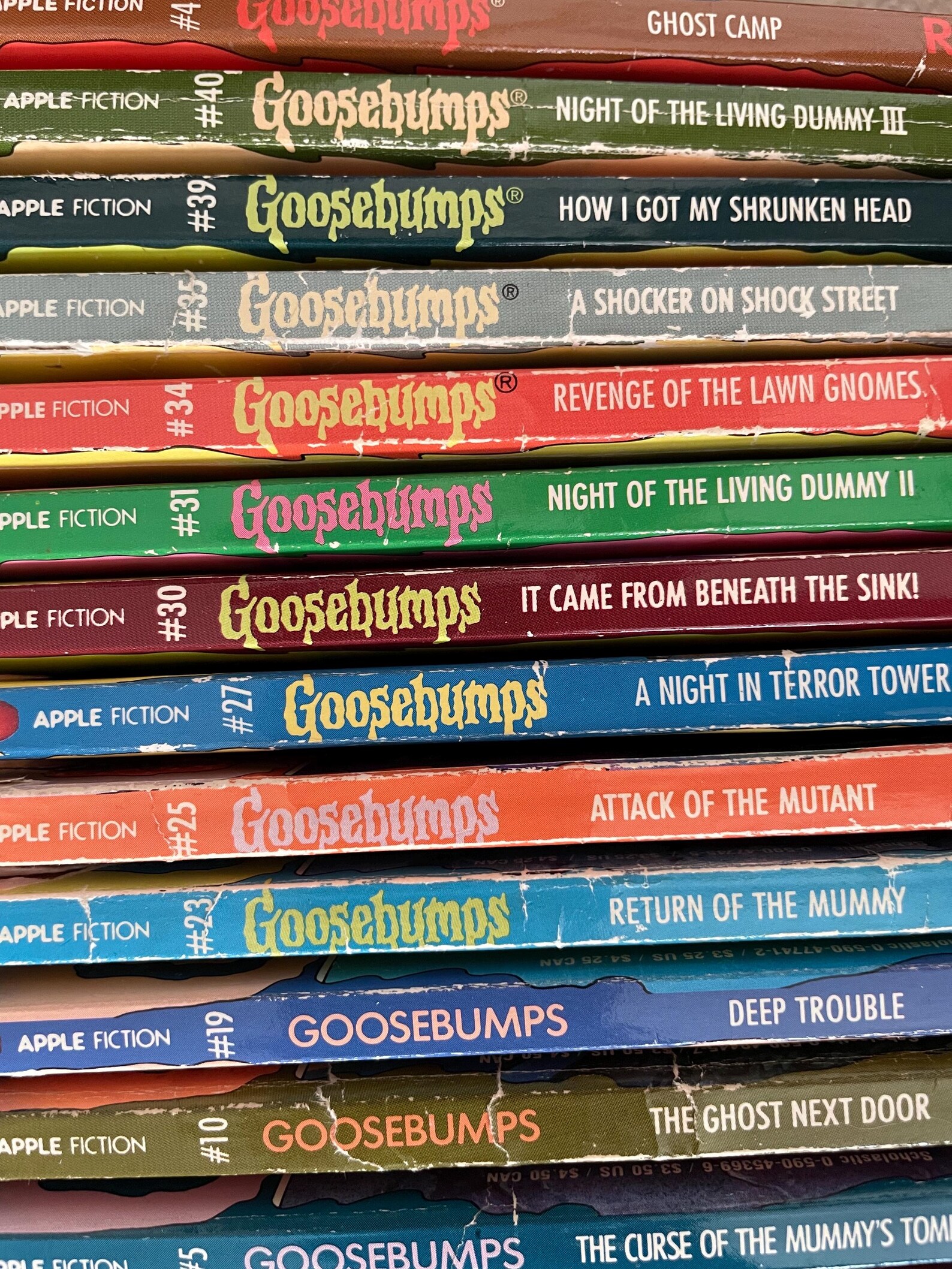 R.l.stine: Goosebumps - Etsy
