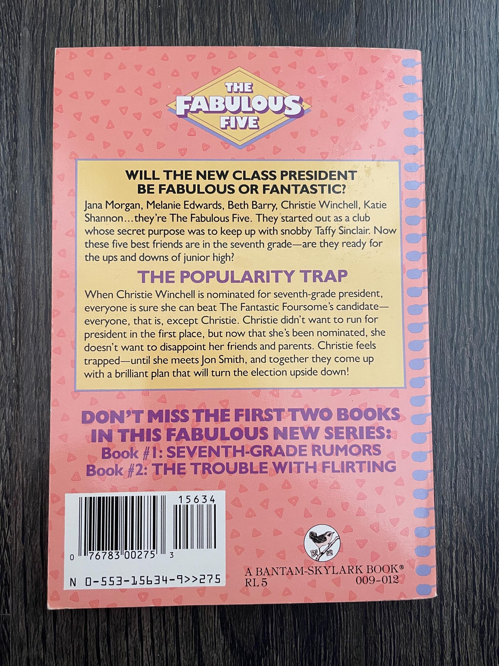 The Fabulous Five 3: the Popularity Trap - Etsy