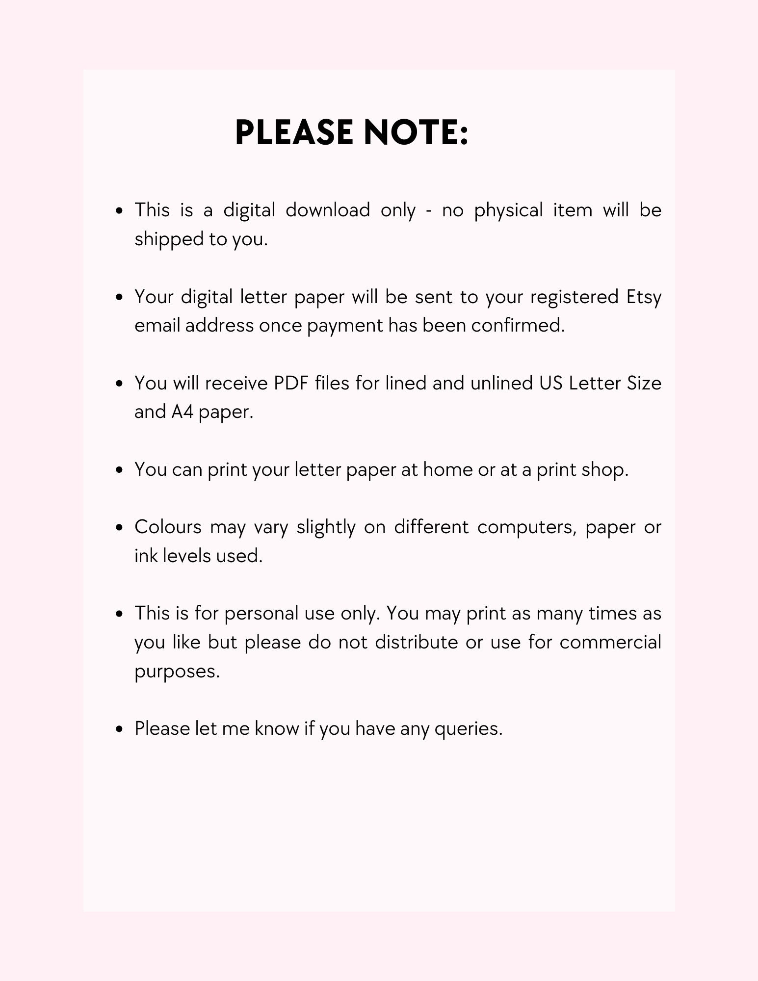 Printable Pink Rose Floral Letter Paper, Letter Paper Printable ...