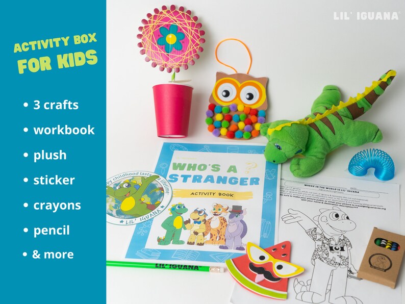 Empowering Learning Stranger Danger Activity Craft Kit Box Lesson Plan ...