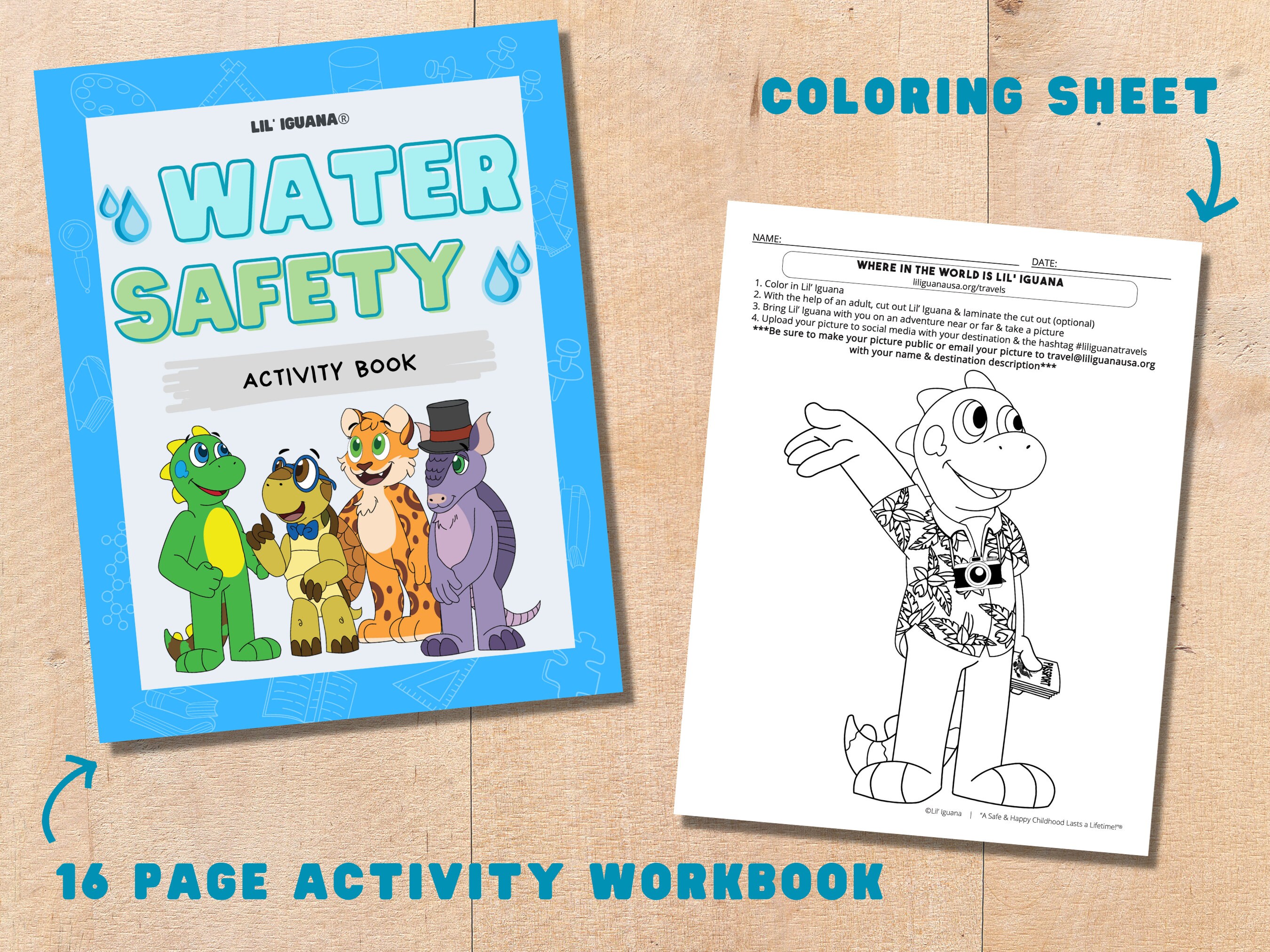 Empowering Learning Water Safety Activity Craft Kit Box Lesson Plan ...