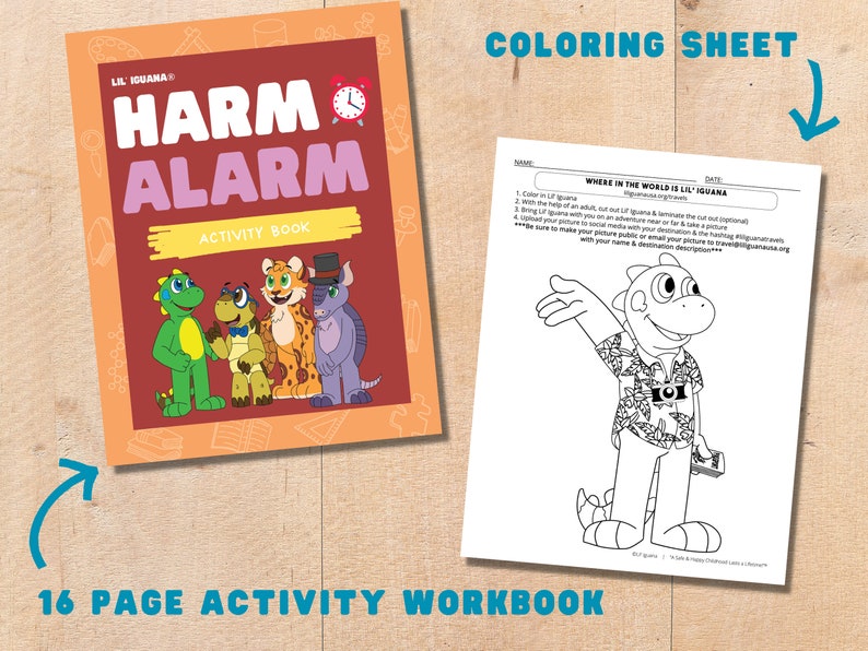 Empowering Learning Harm Alarm Activity Craft Kit Box Lesson Plan ...