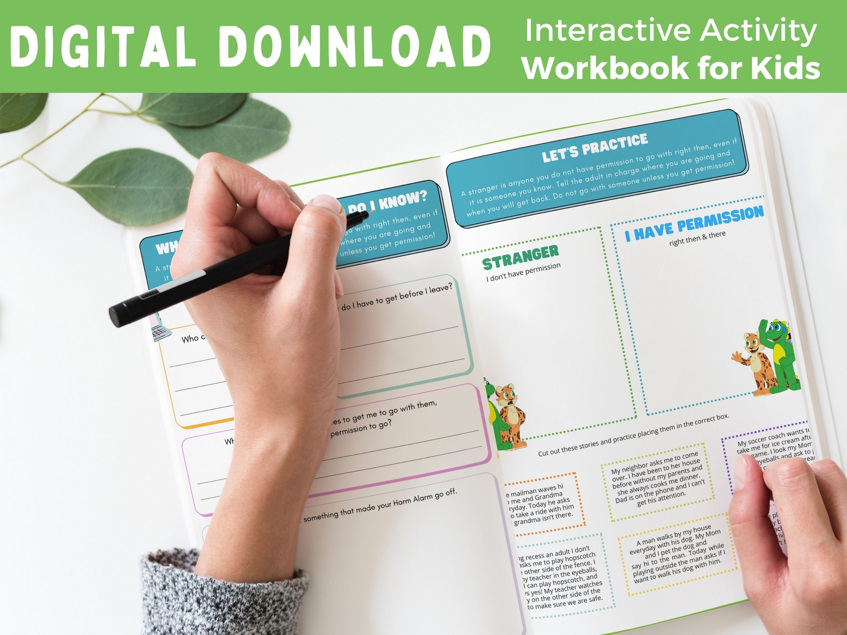 Stranger Danger Safety Prevention Lesson Plan Teaching Guide for Grown ...