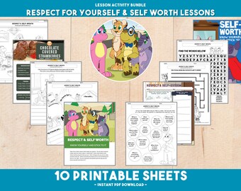 Self Respect Worksheet - Etsy