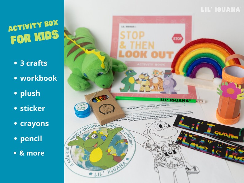 Empowered Learning Road Street Crosswalk Safety Activity Craft Kit Box ...