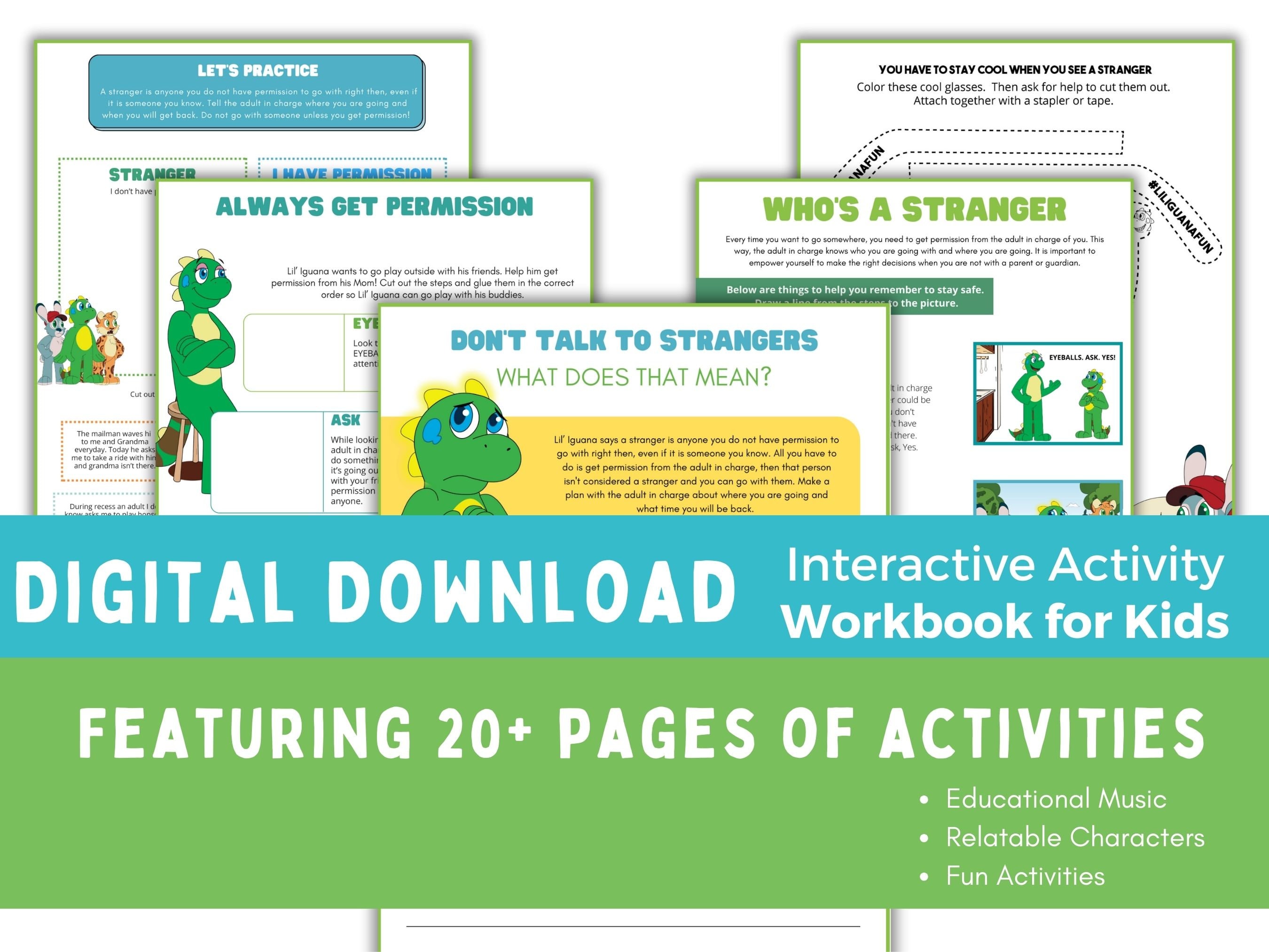 Stranger Danger Safety Prevention Lesson Plan Teaching Guide for Grown ...