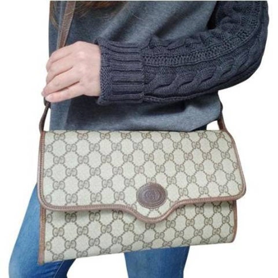 Authentic Vintage Gucci Interlocking GG Monogram Supreme | Etsy