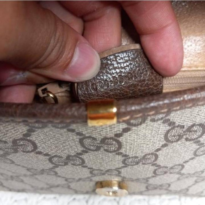 Authentic Vintage Gucci Interlocking GG Monogram Supreme Clutch ...
