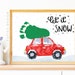 Christmas Footprint Art Craft Let It Snow Craft for Toddler Holiday ...