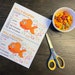 Roll a Goldfish Game, Instant Download Fun Game for Kids, Printable ...