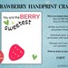 Printable Craft for Baby Toddler Handprint Keepsake Art Craft Teacher ...