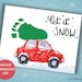 Christmas Footprint Art Craft Let It Snow Craft for Toddler Holiday ...