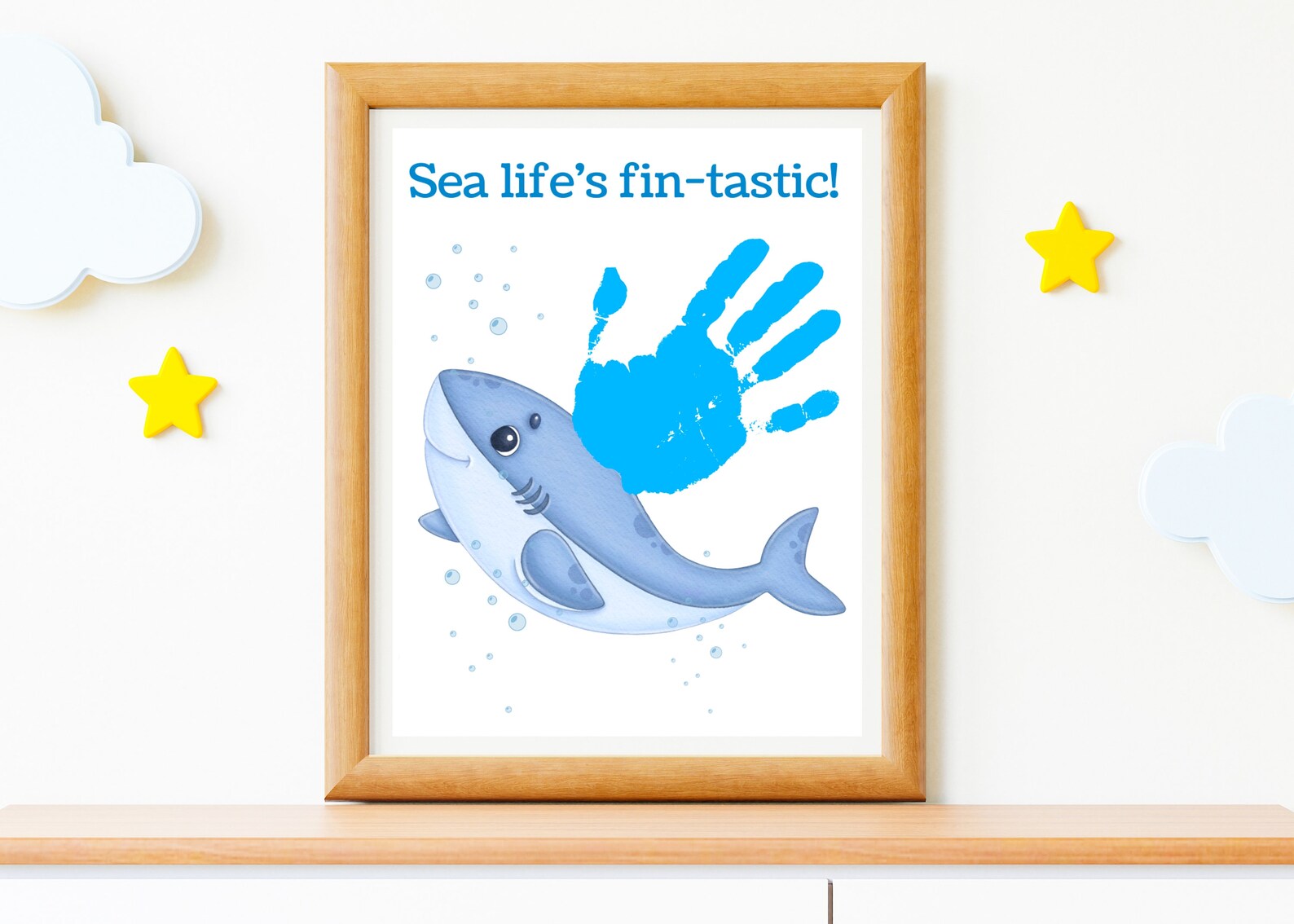 Summer Printable Craft for Baby Toddler Handprint Keepsake Art Craft ...