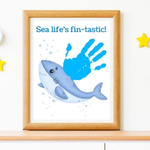 Summer Printable Craft for Baby Toddler Handprint Keepsake Art Craft ...