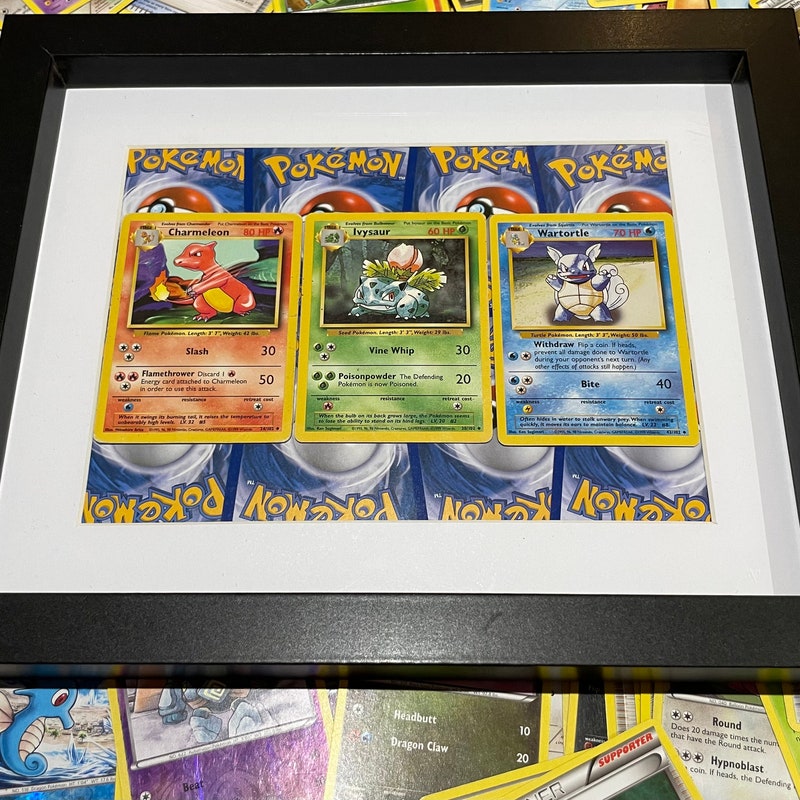 Pokémons Card Frame - Etsy