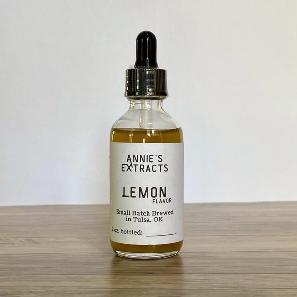 Lemon Extract - Etsy
