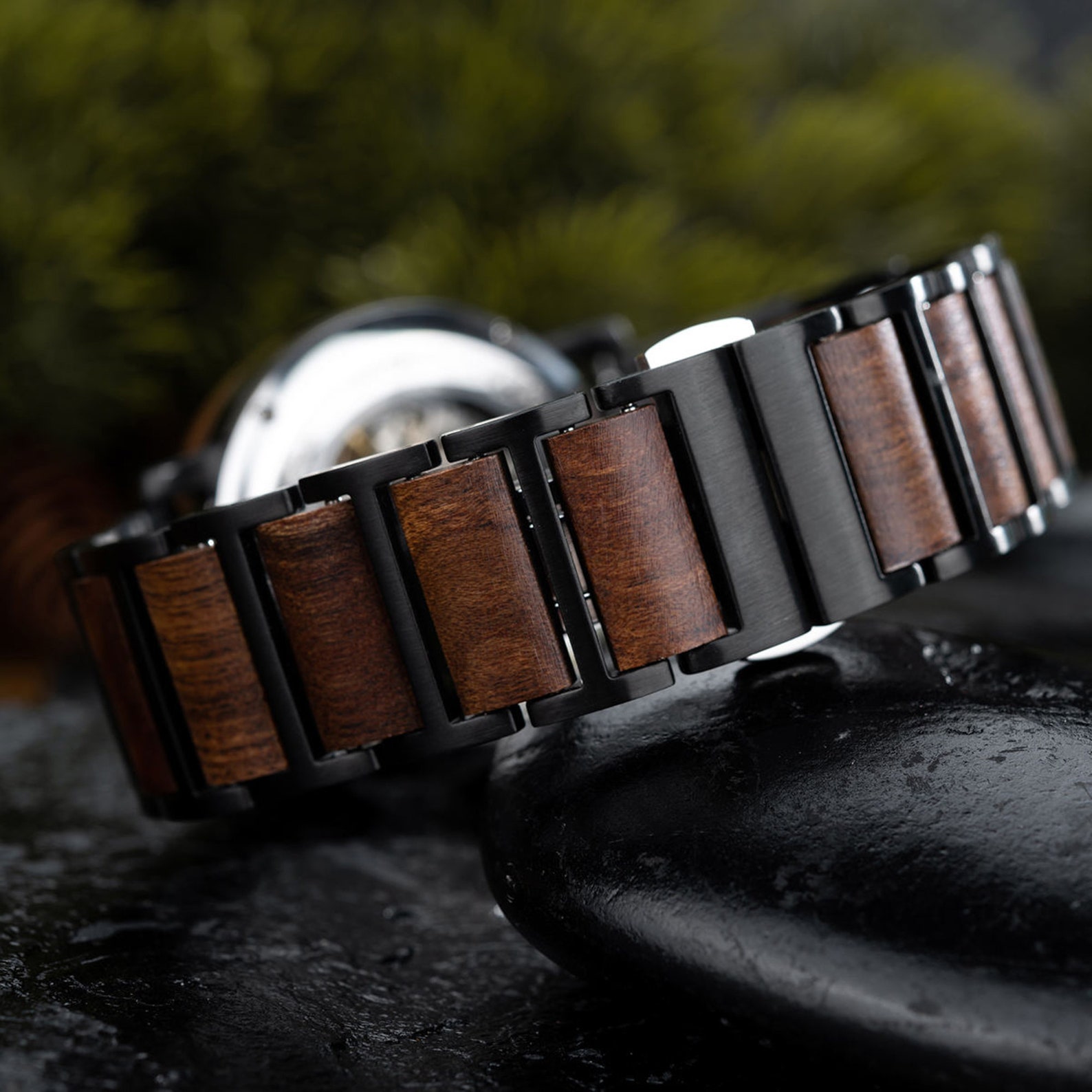 Classic Automatic Wooden Men Watch Collection Tigerwood - Etsy
