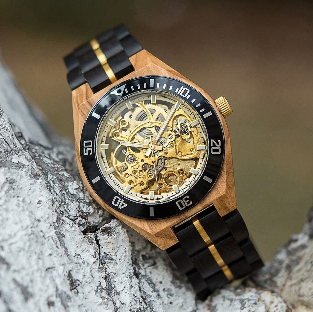 Enchanted Forest Wooden Timepiece - Personalized Christmas Gift ...