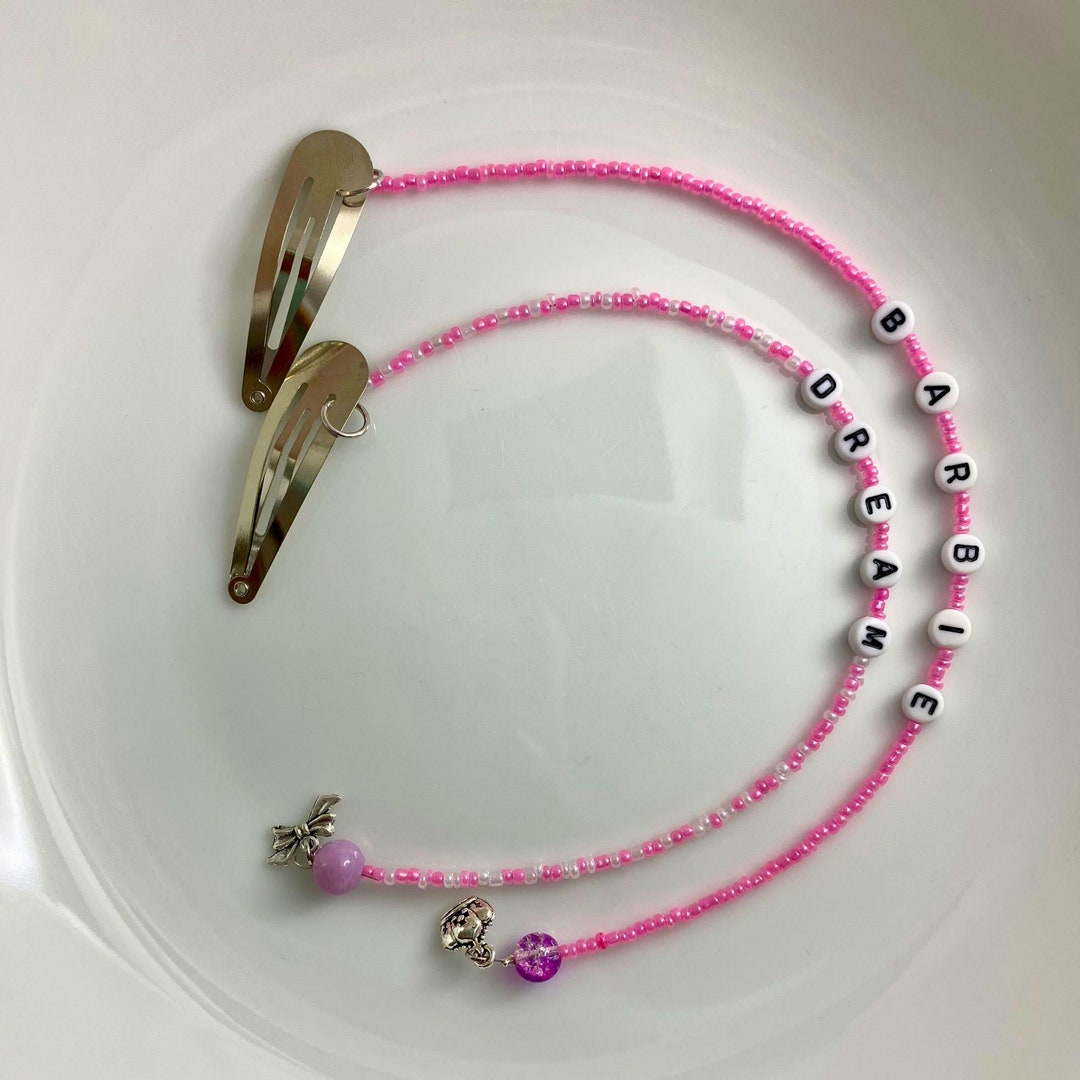 Barbie Beaded Hair Clips - Glamorous Accessories -barbie Vibes -chic ...