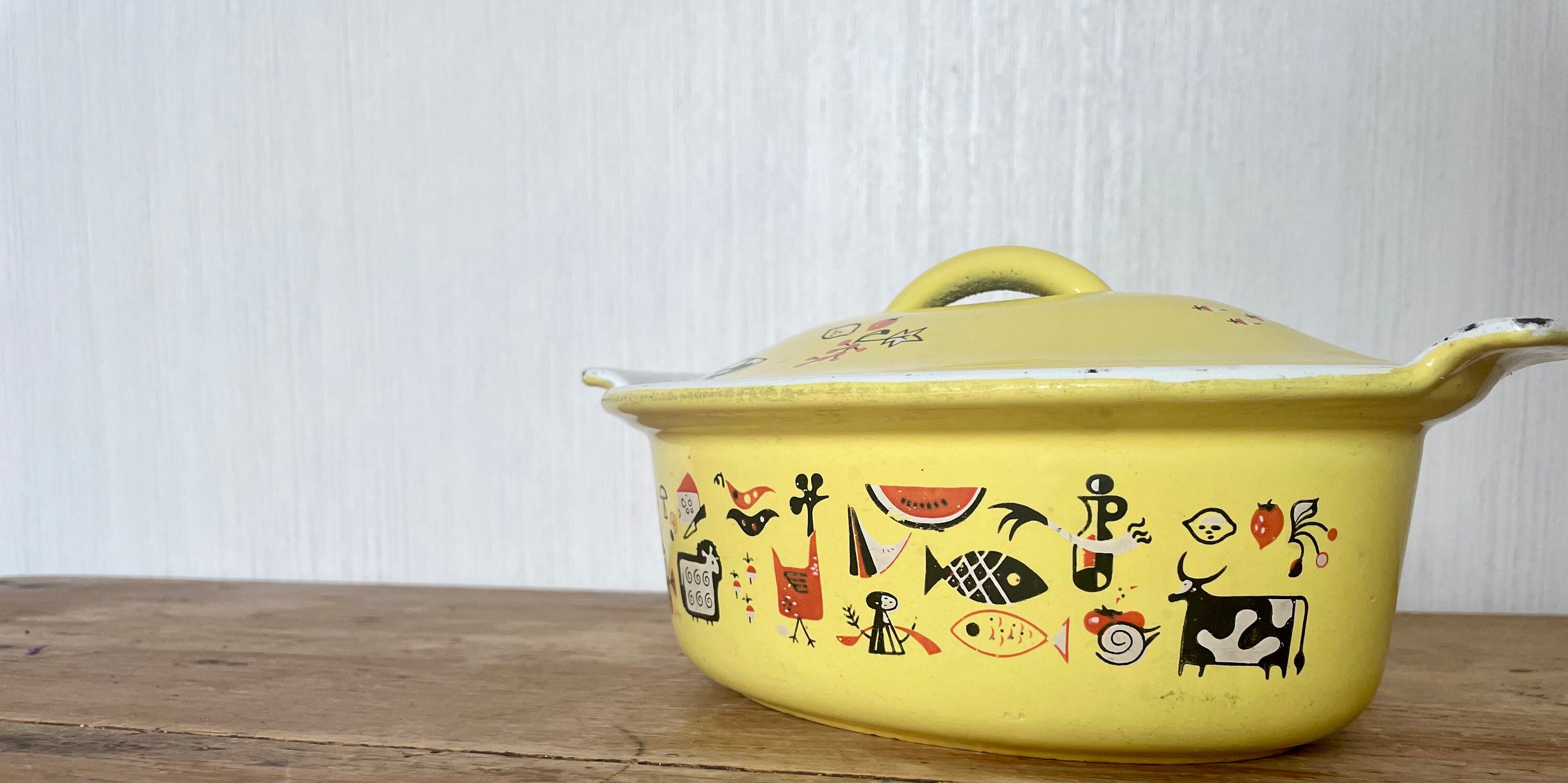 RARE Atomic Modern Descoware Enamel by Markley - Etsy