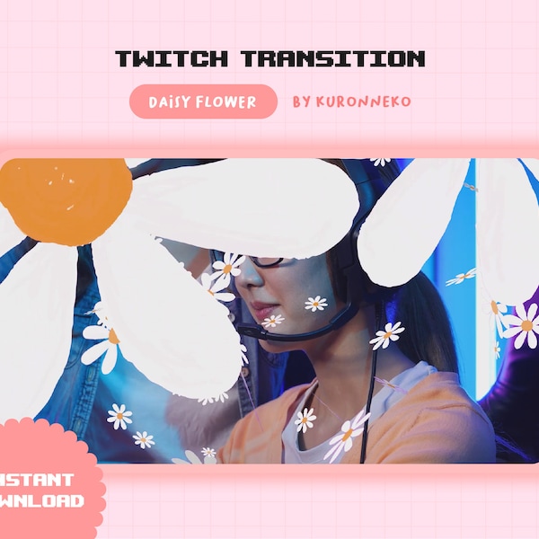 Daisy Twitch Overlay - Etsy