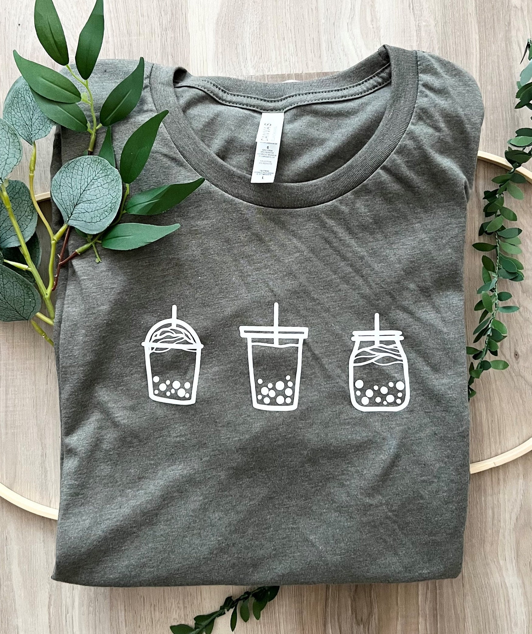 Bubble Tea / Boba Sweatshirt or Tshirt | Crewneck, Milk Tea, Tee, Asian ...