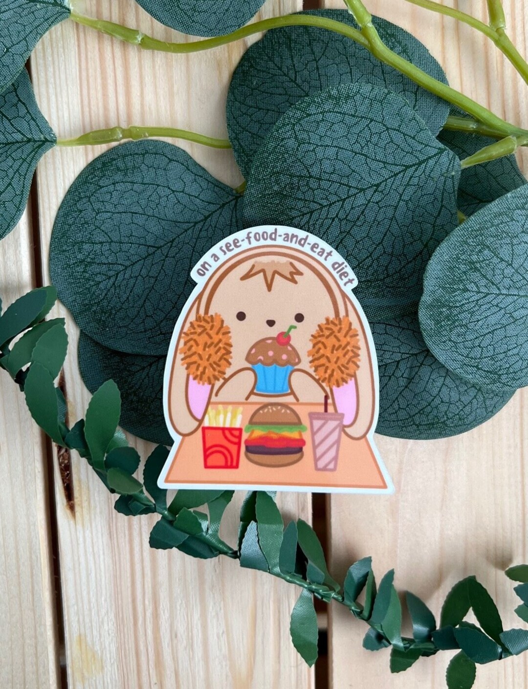 See-food Diet Sticker | Bujo Bullet Journal Planner Notebook What Diet ...