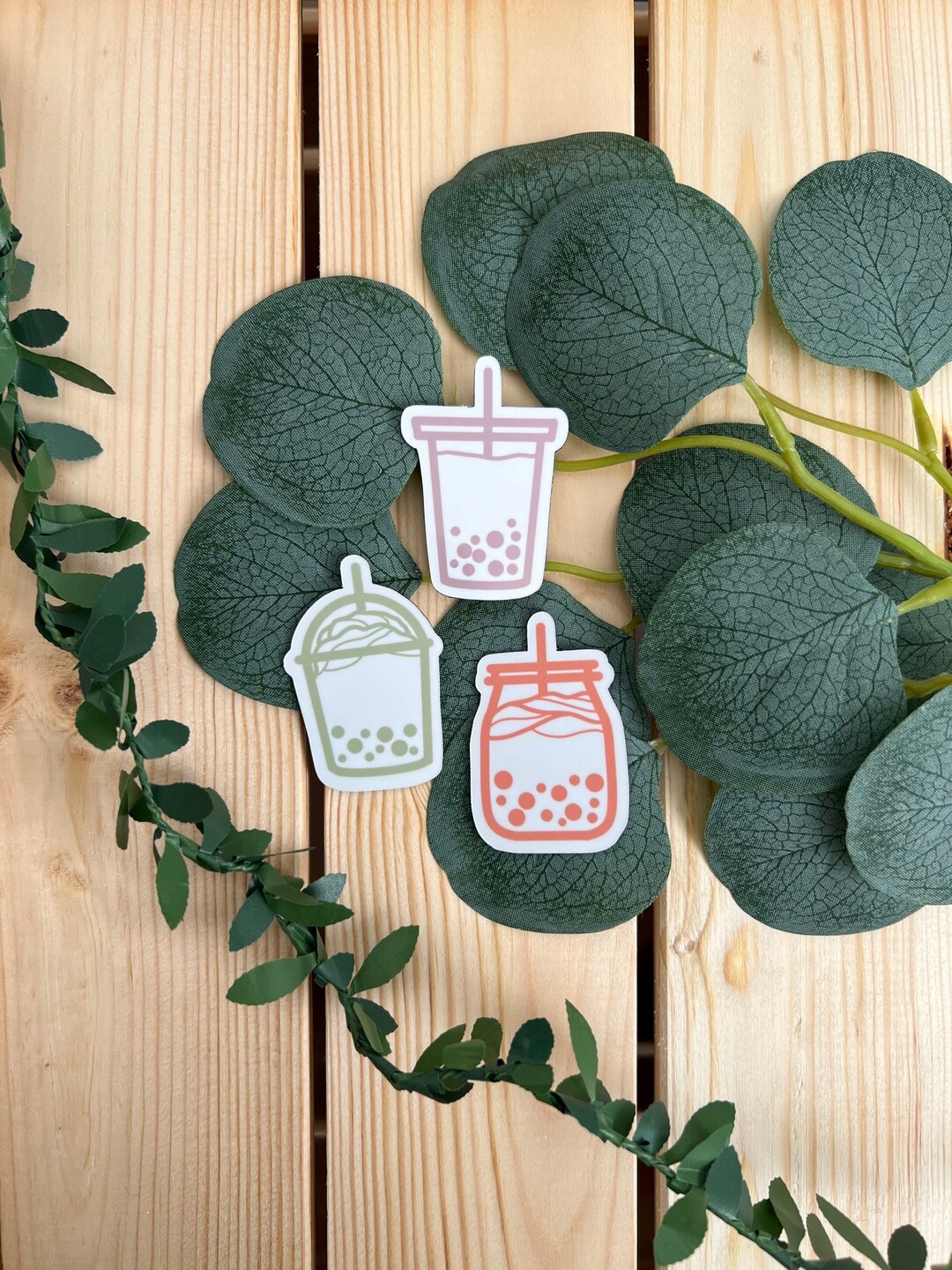Minimal Bubble Tea or Boba Magnets | Fridge Magnets, Kitchen Decor ...