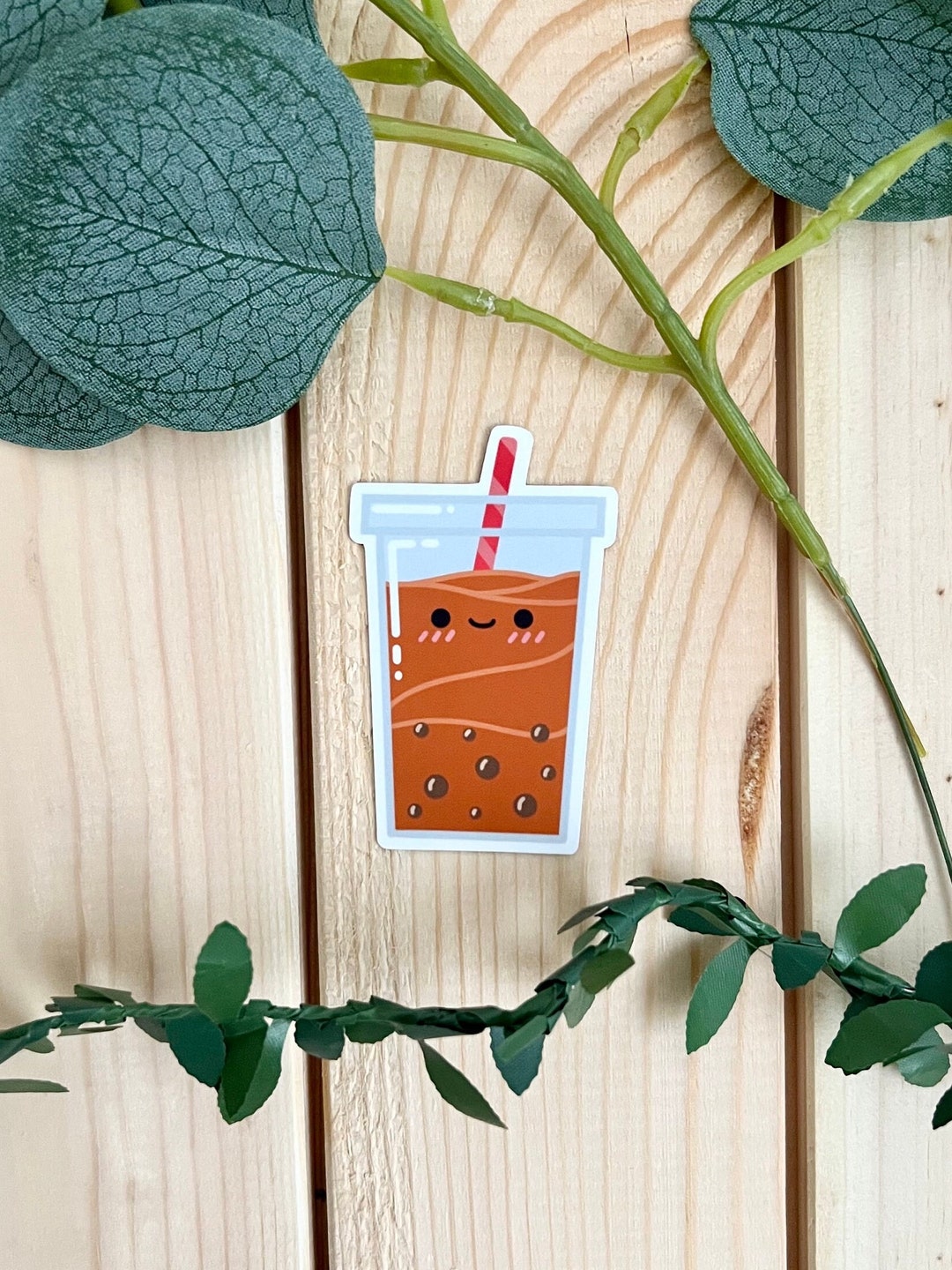 Bubble Tea Boba Magnet | Milk Tea Latte Fridge Magnets Cow Dairy ...