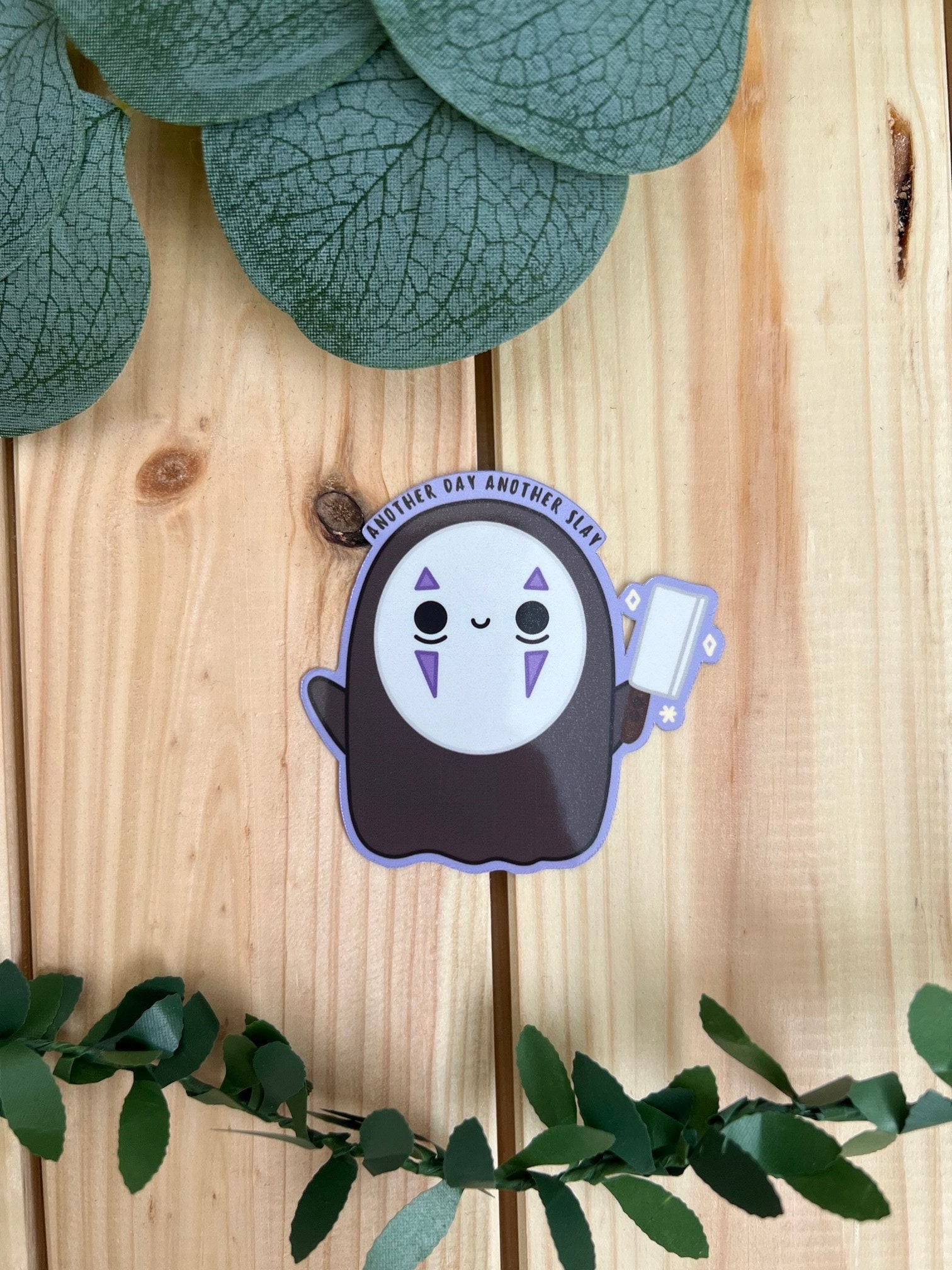 No Face Slay Stickers Another Day Another Slay Studio Ghibli Spirited ...