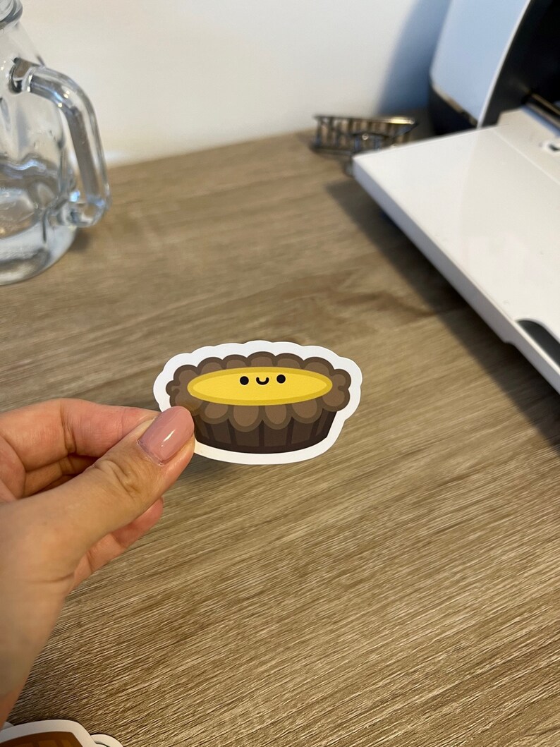 Asian Food Stickers | Dim Sum Egg Tart Korean Heart Dan Tat Laptop ...