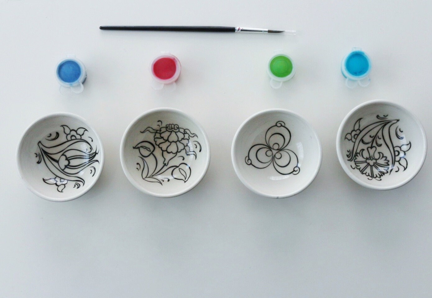 DIY Pottery Art Kit for Kids and for Adults! | Porcelain | Ceramic - Etsy