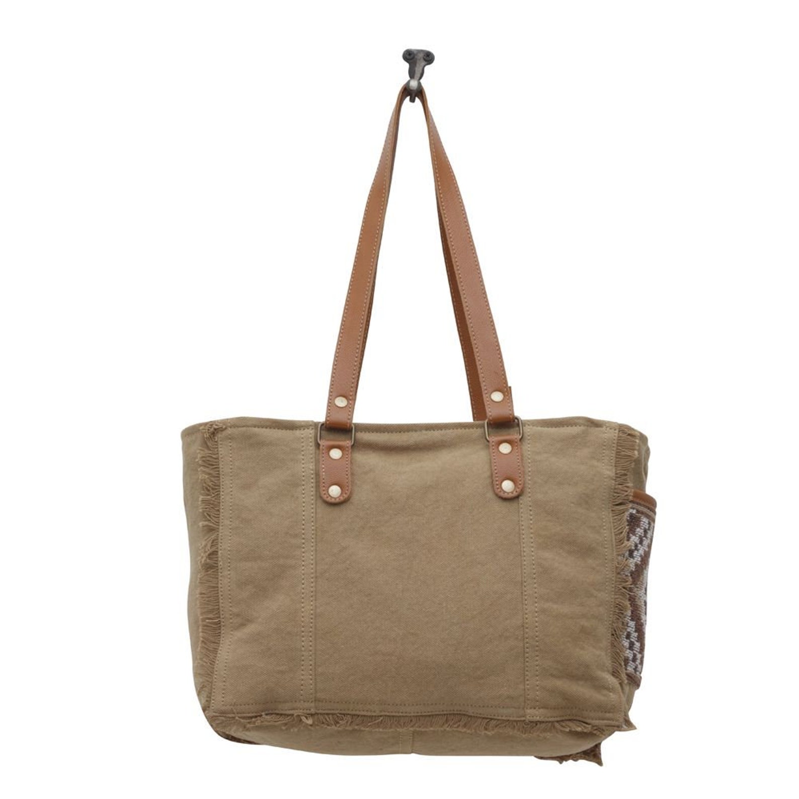 Southwest Aztec Hair on Leather Shoulder Bag-hair on Leather - Etsy