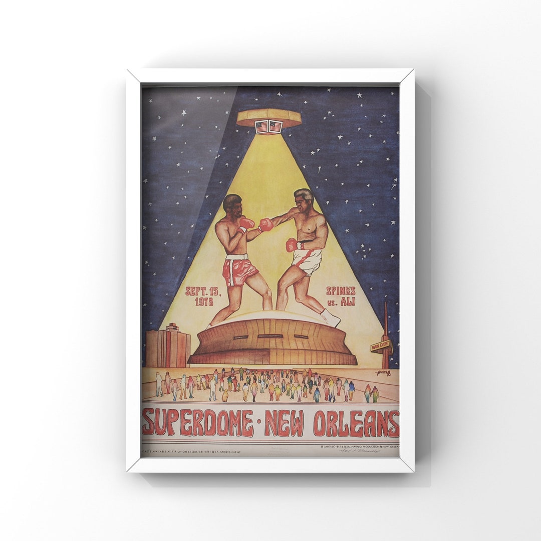 Event Poster Ali Vs Spinks A3 Glossy Print - Etsy