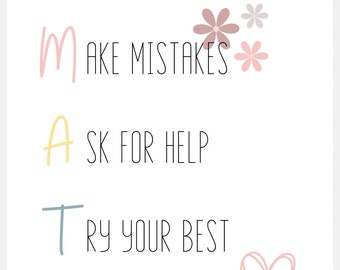 Trigonometric Graphs Printable Math Classroom Decor Boho Neutral Prints Math Boho Class Decor ...