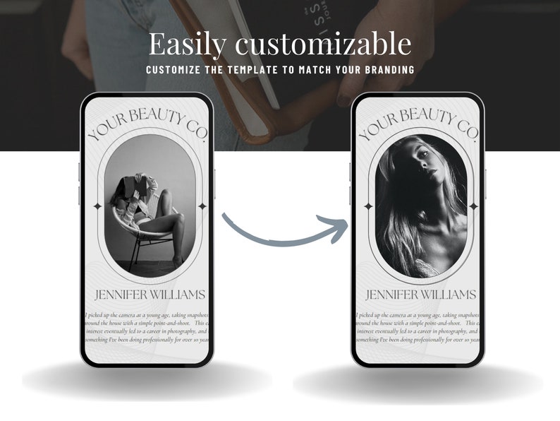 Instagram Landing Page Template Instagram Link in Bio - Etsy