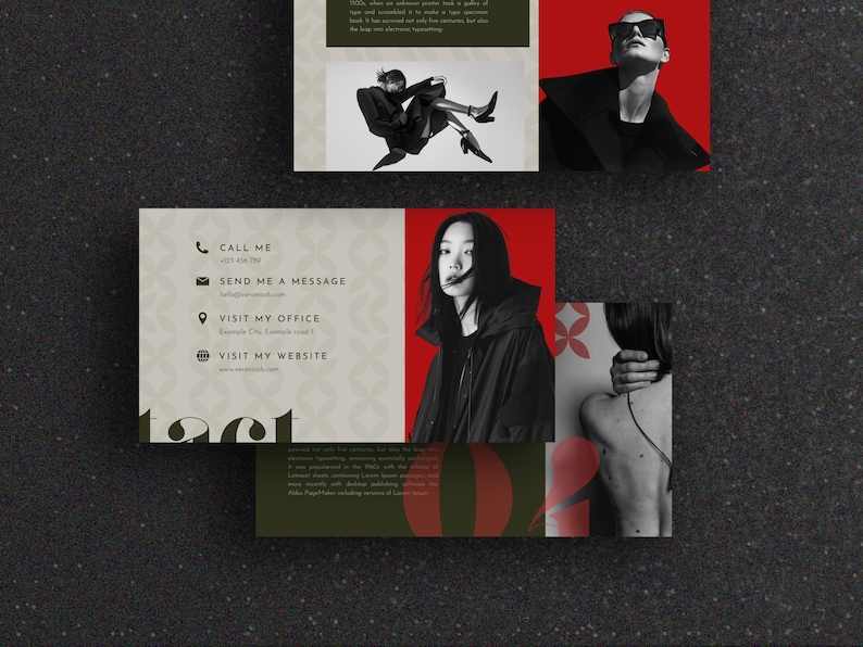 Creative Portfolio Template Canva, Business Portfolio, Portfolio ...