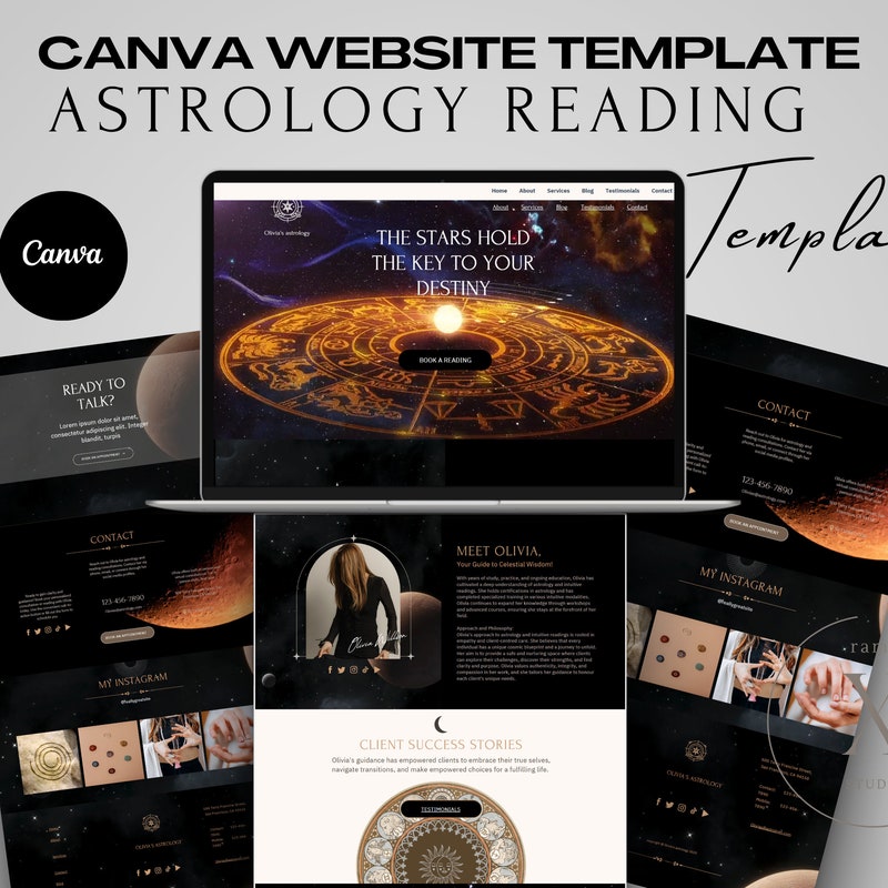 Free Celestial Pages - Etsy