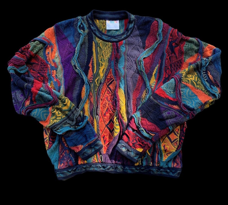 Vintage 1990s Coogi Sweater Size XL Biggie Mcgregor Cosby | Etsy