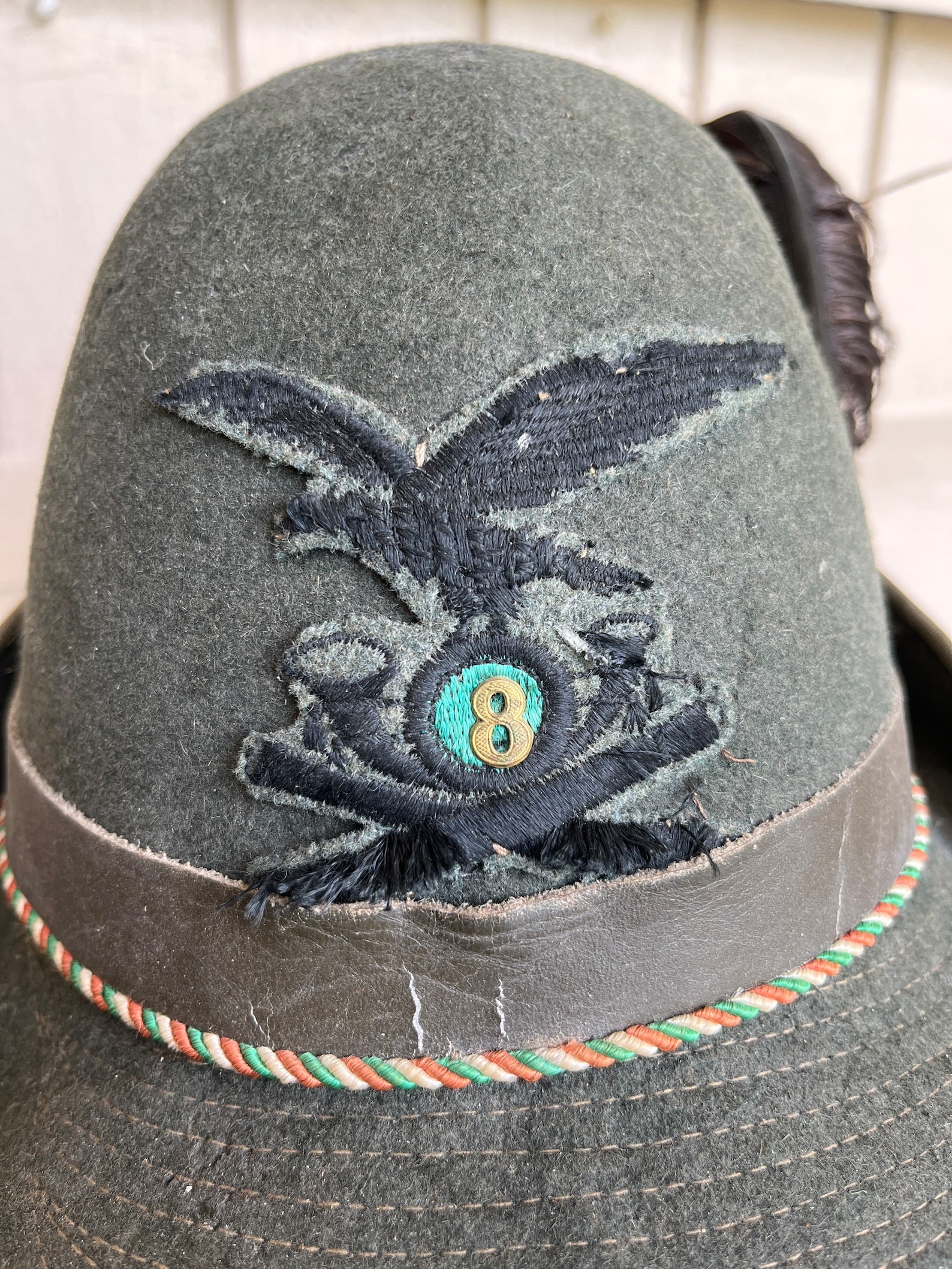 Original WW2 Italian Alpini Capello Alpine Hat 8th Regiment - Etsy ...