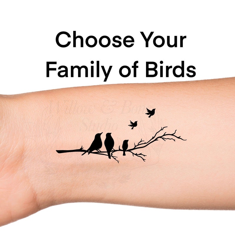 Small Birds on a Branch - Etsy