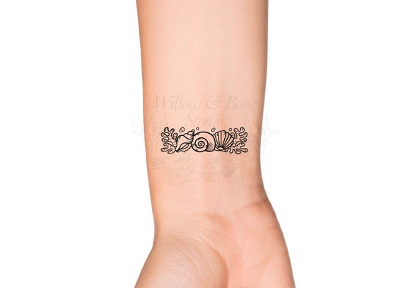 Shell Ocean Tattoos