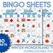 Winter Wonderland Printable/downloadable Bingo Game Winter Themed Bingo ...