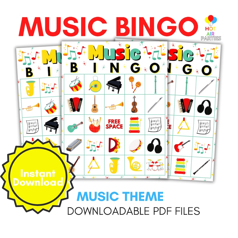 Printable Instruments Paper - Etsy