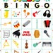 Music Printable/downloadable Bingo Game - Music-themed Bingo - 30 ...