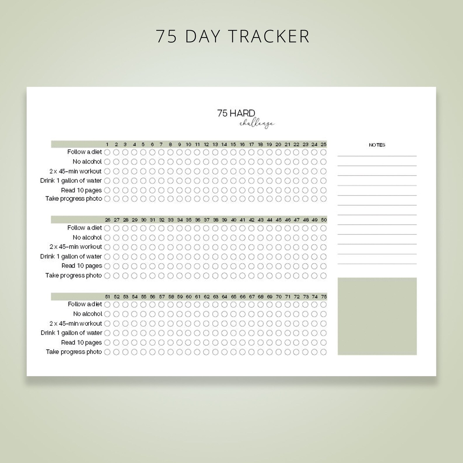 75 Day Hard Challenge Ultimate Bundle Meal Plan Workout Etsy 75 Day Hard Challenge Ultimate Bundle Meal Plan Workout Etsy