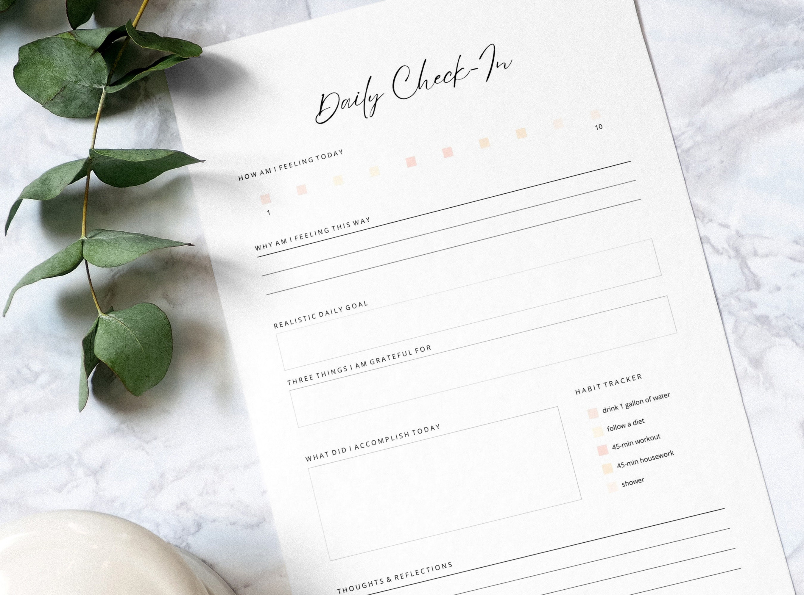 75 Mom Challenge Printable, 75 Mom Tracker, Editable Canva Template ...