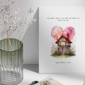Printable Mother's Day Card, Printable Card, Cute Printable Mom Card ...